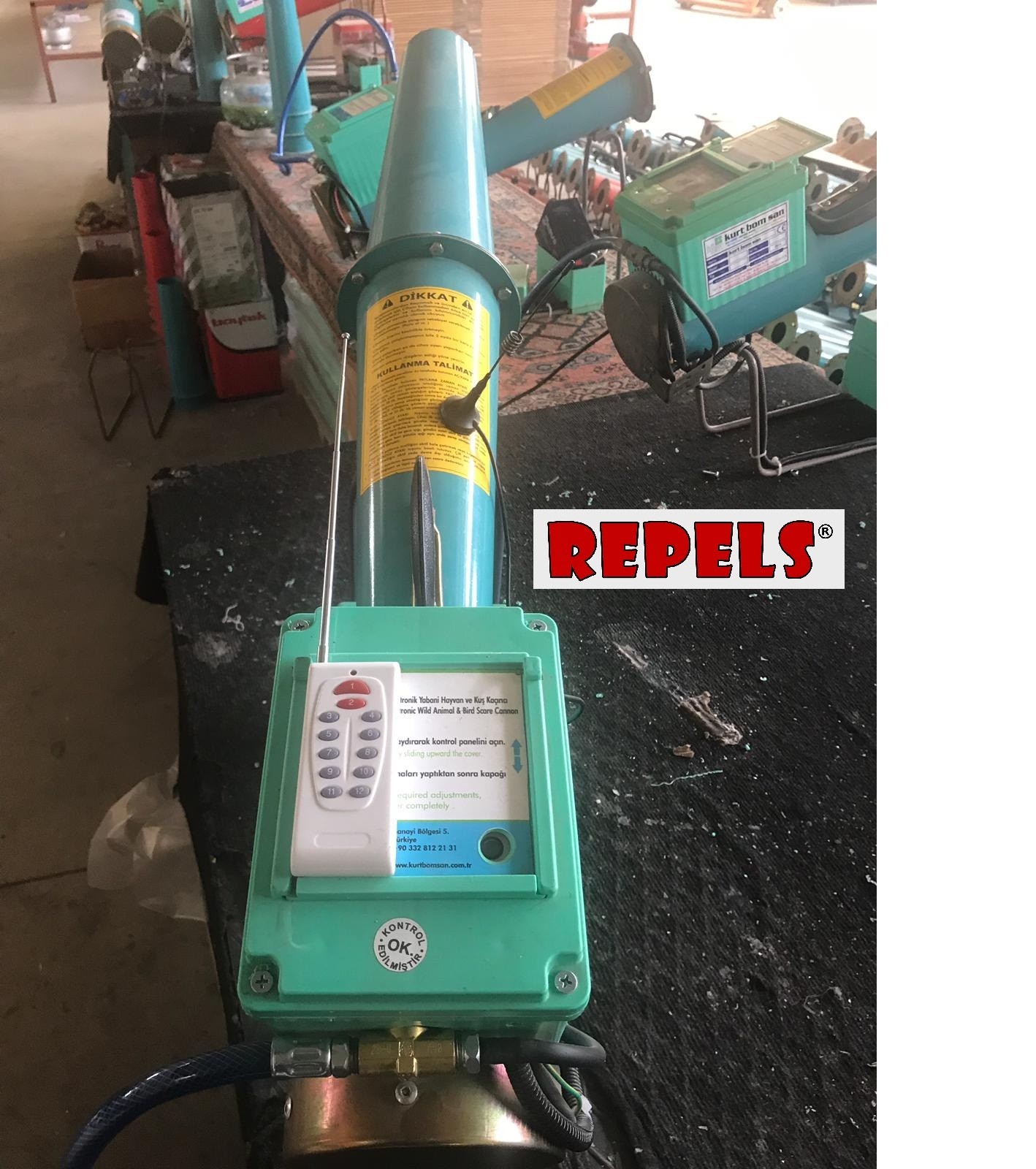 Canon Electronique Bazooka Solaire a Gaz avec Télécommande